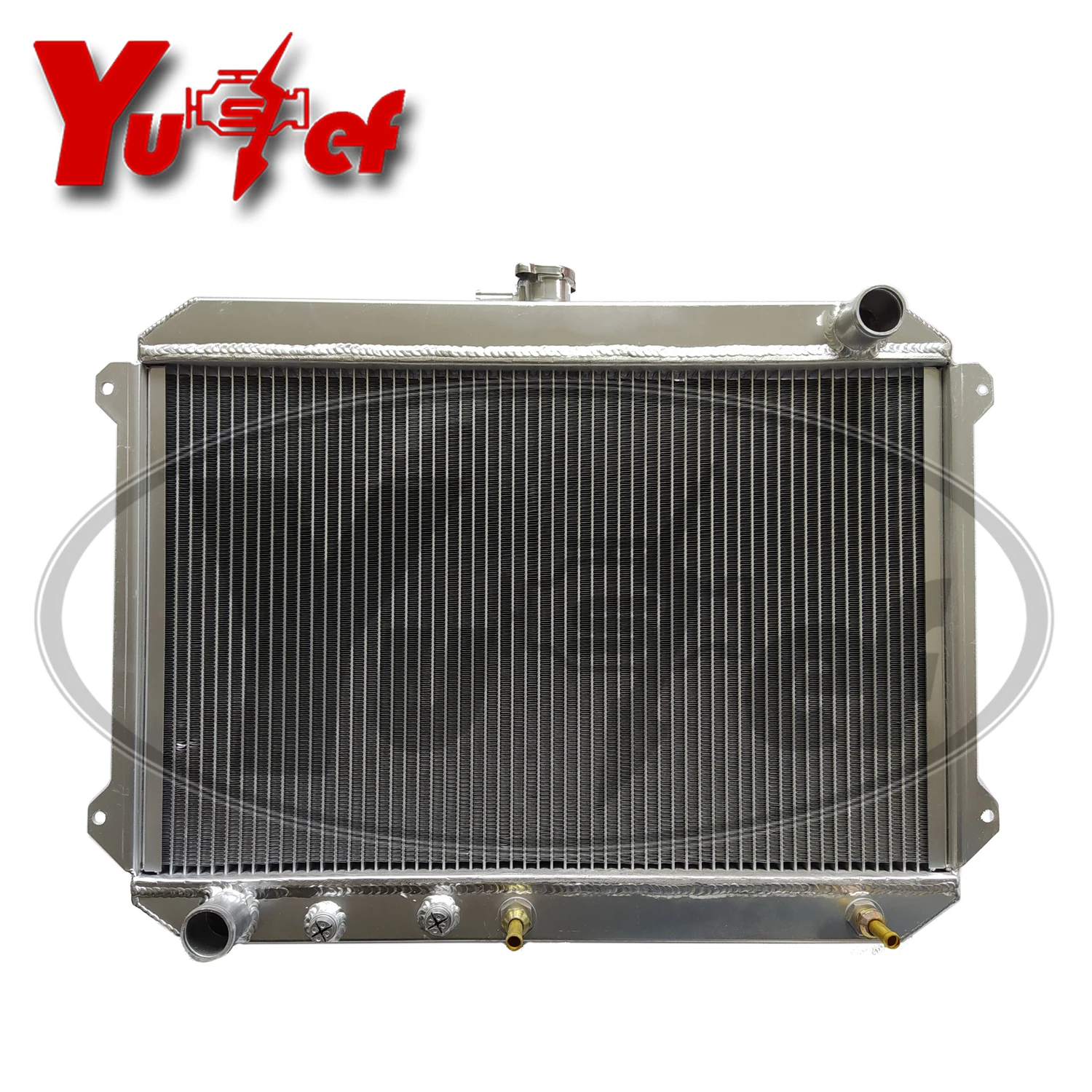 High Quality Aluminum Radiator For Mazda B2000 1984-1987 B2200 1982 ...