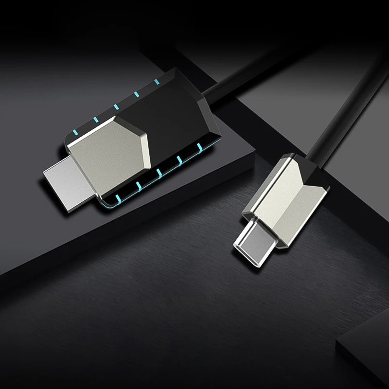 Usb type C к HDMI кабель адаптер 4k 30 Гц USB 3,1 USB-C к HDMI адаптер конвертер «Папа-мама» для ...