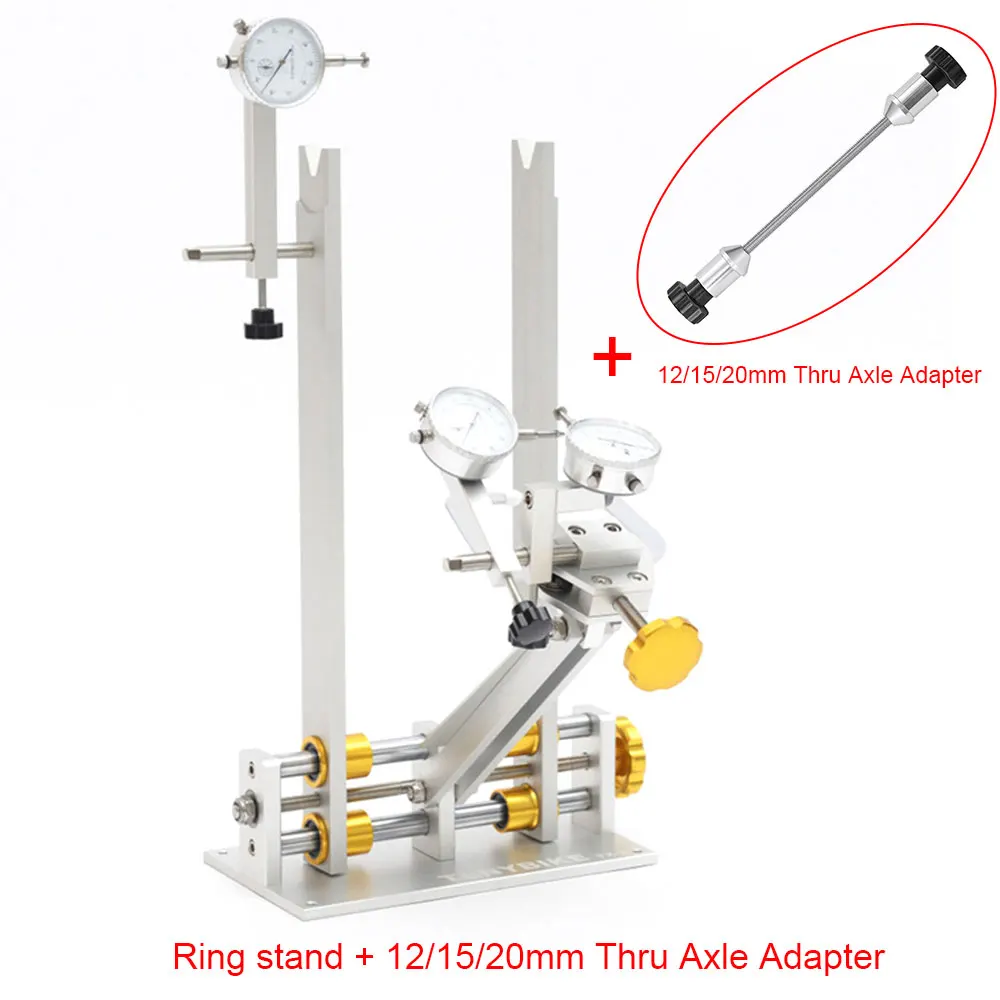 Professional Bicycle Wheel Truing Stand With Dial Indicator Gauge Set ...