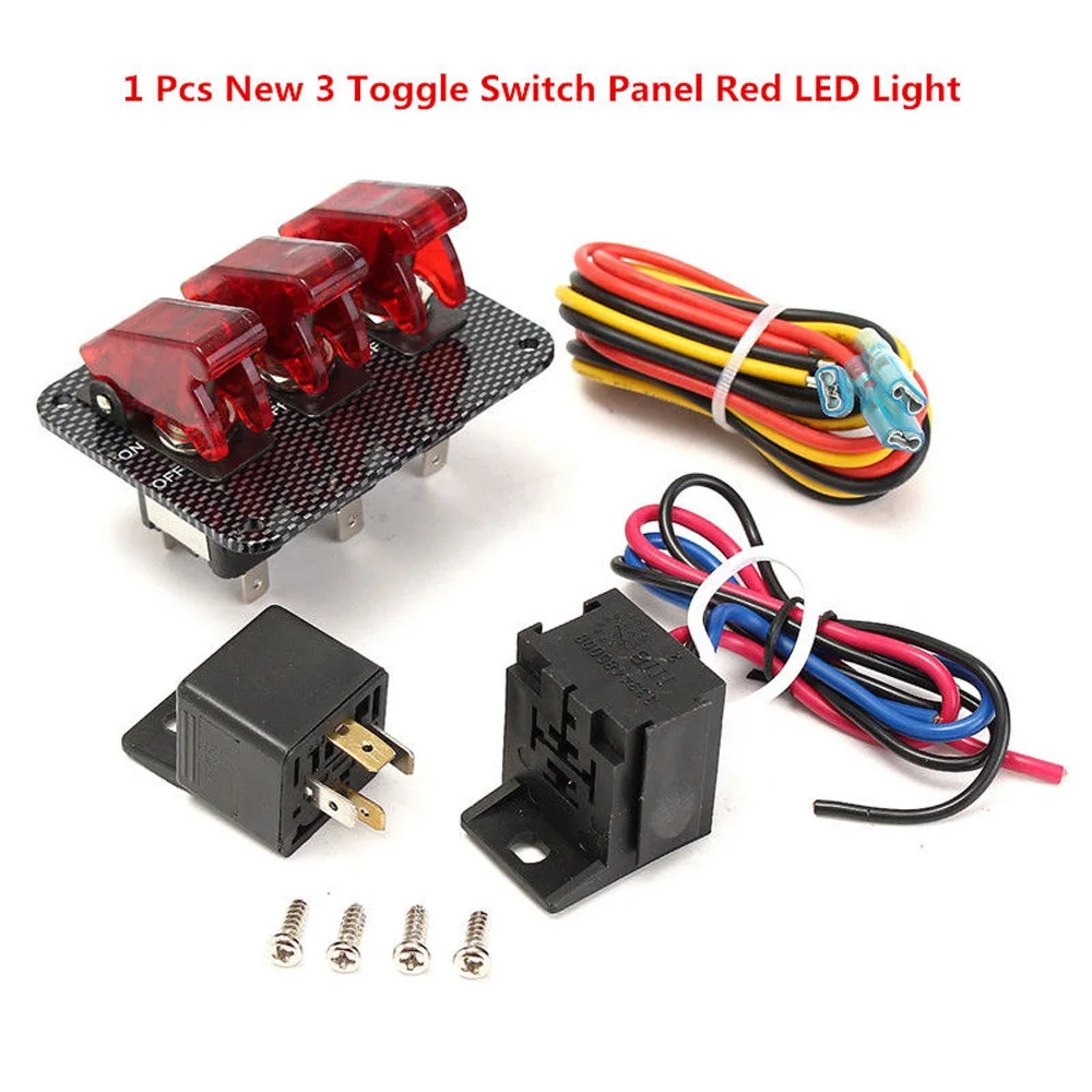 Ignition Rocker Switch 12V Ignition Switch Panel 3 Way Lights Toggle ... Ignition Rocker Switch 12V Ignition Switch Panel 3 Way Lights Toggle ...