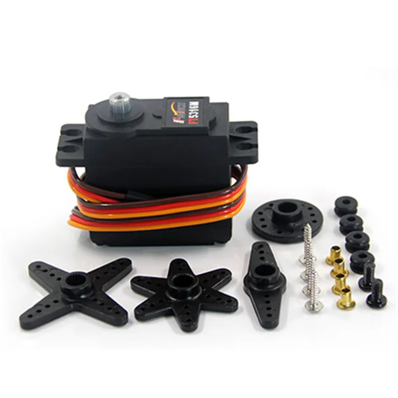 FEETECH Servo de control remoto para coche teledirigido, engranaje de ...