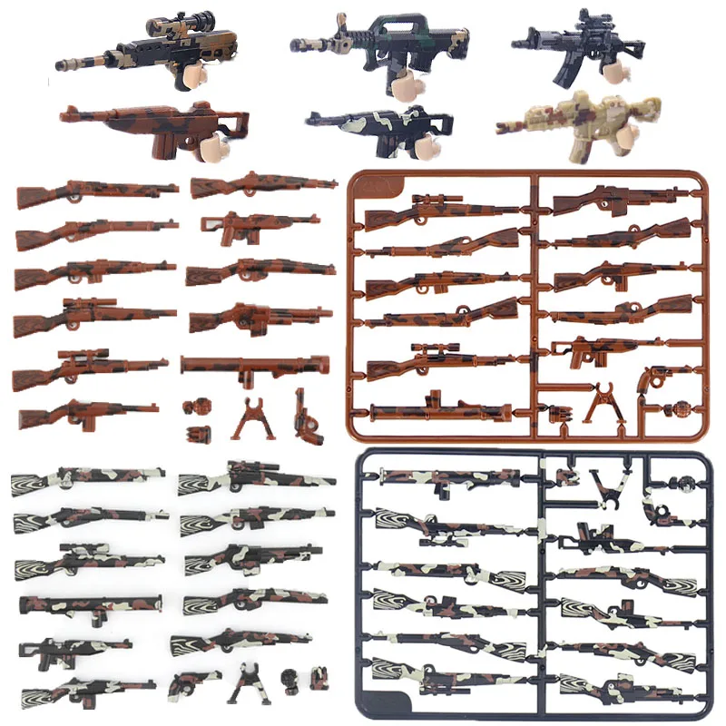 Military Building Blocks Wood | Accessory Military Block | Soldiers ...