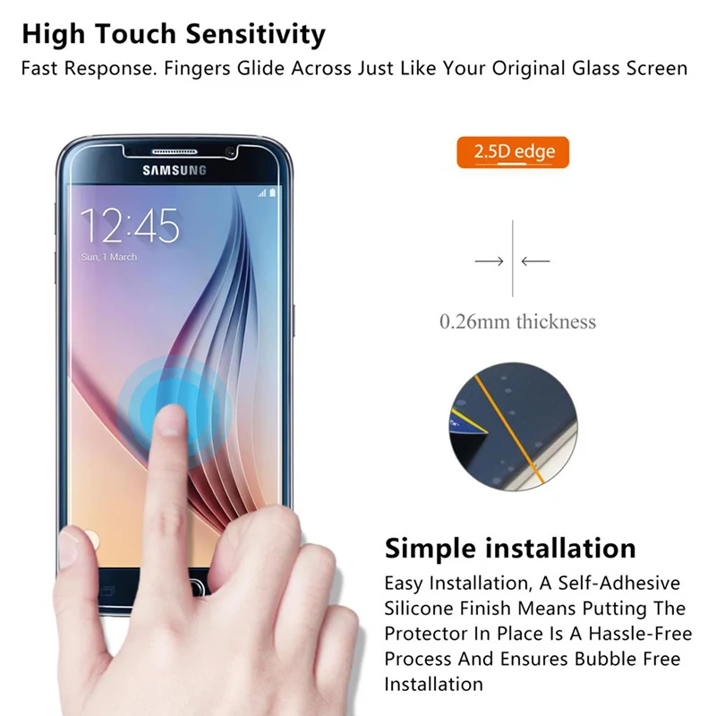 2 шт 9H твердое закаленное защитное стекло для samsung J2 Pro J1 Ace Nxt HD защита экрана ...
