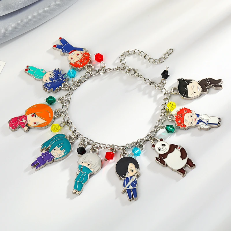 Anime Jujutsu Kaisen Bracelet Gojo Satoru Yuji Itadori Fushiguro Megumi ...