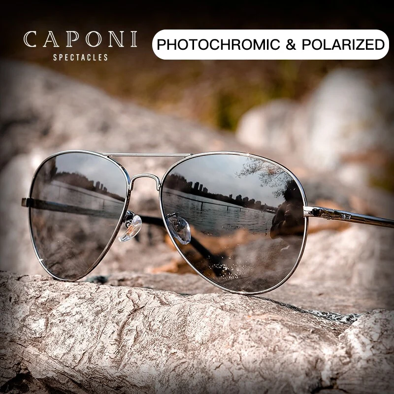 CAPONI-Avation-Sun-Glasses-For-Men-Day-And-Night-Photochromic-Driving ...