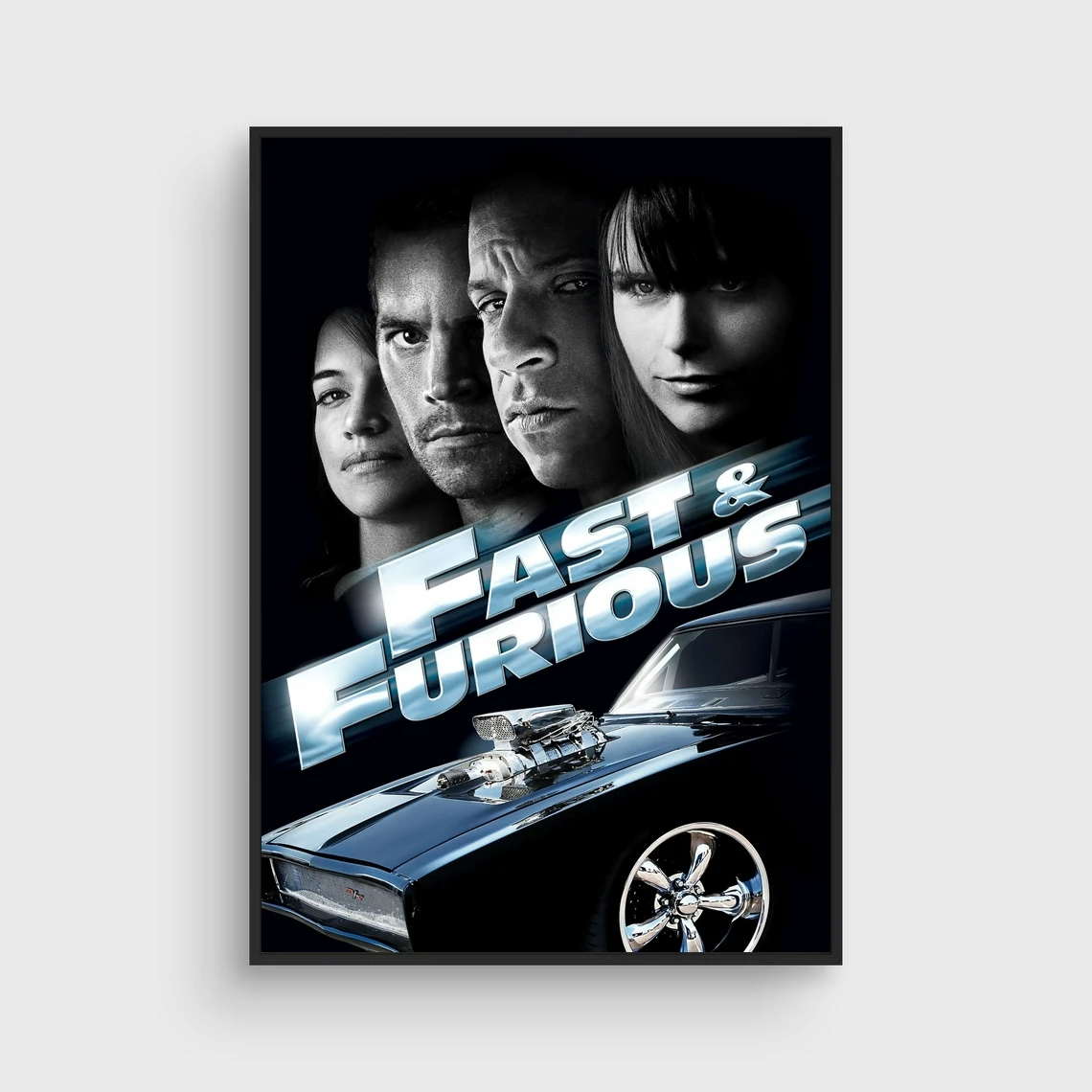 The Fast And The Furious 4 Movie Poster