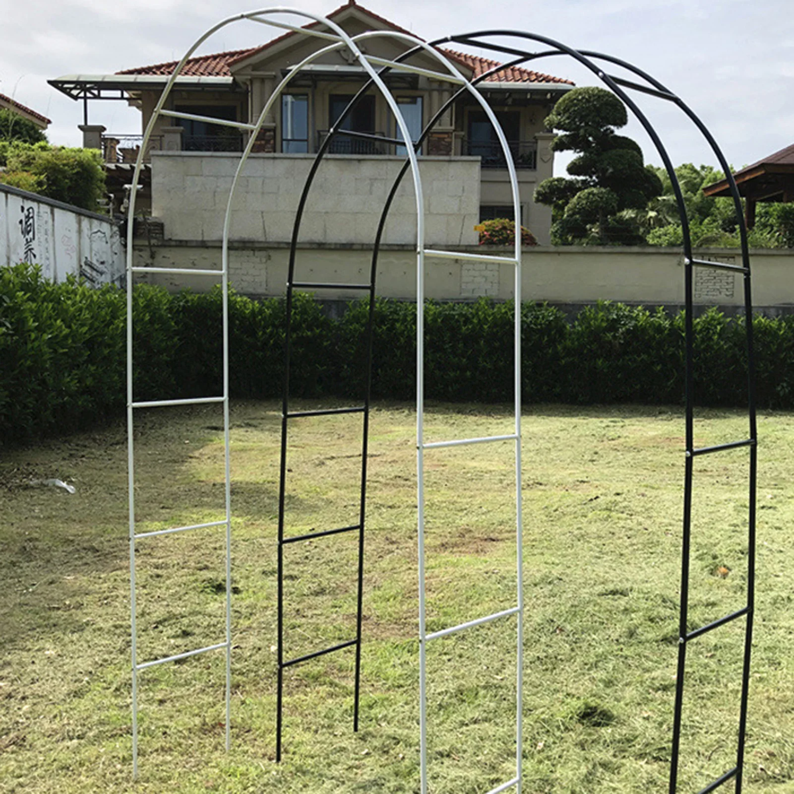 Wedding-Arch-Plants-Stand-for-Greenhouse-Plant-Support-Metal-Garden ...
