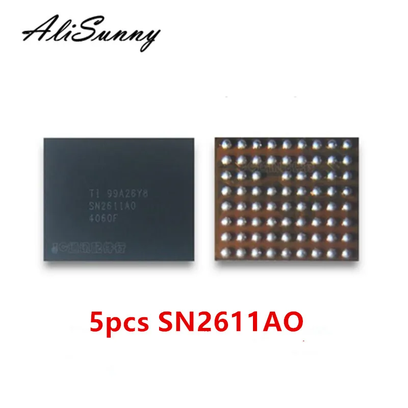 AliSunny 5pcs SN2611A0 아이폰 11/11 프로/11 프로 최대 충전기 IC USB 충전 TIGRIS IC 칩 ...