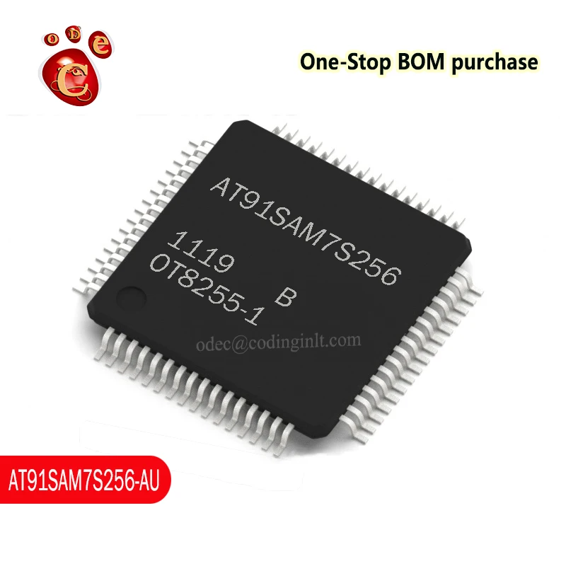 AT91SAM7S256 AU QFP64 QFP 64 IC transistor nuevo original 5 unids/lote|Circuitos integrados ...