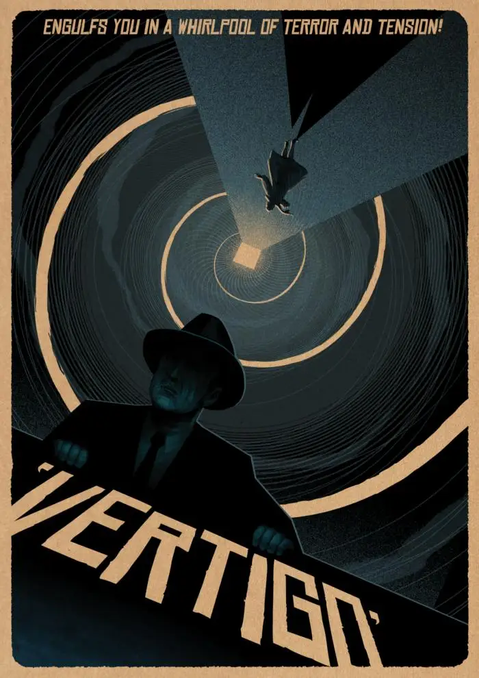 Vertigo Movie Poster Minimal
