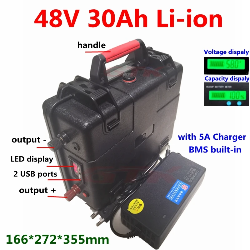 48V-30ah-20ah-lithium-ion-battery-pack-bms-13s-li-ion-battery-for-2000w ...