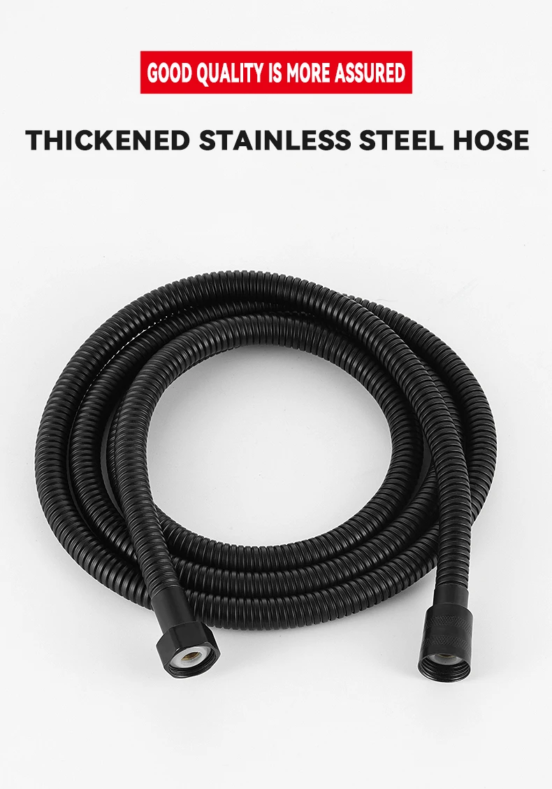 Tuyau,black set 1--Tuyau De Douche En Cuivre Noir, Tuyau De Robinet ...