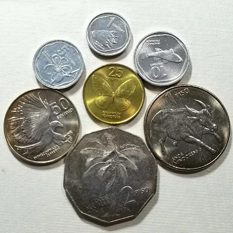 Set 6Pcs Philippines Coins Asia 100% Real and Original Coin old|Non ...