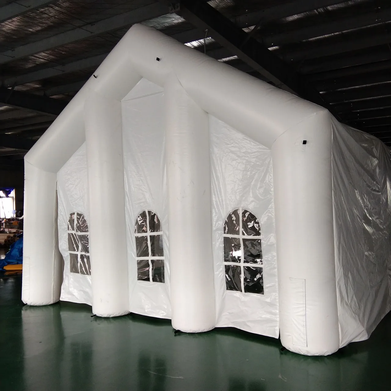Factory-Sale-High-Quality-White-Color-Inflatable-Tent-House-for-Outdoor ...