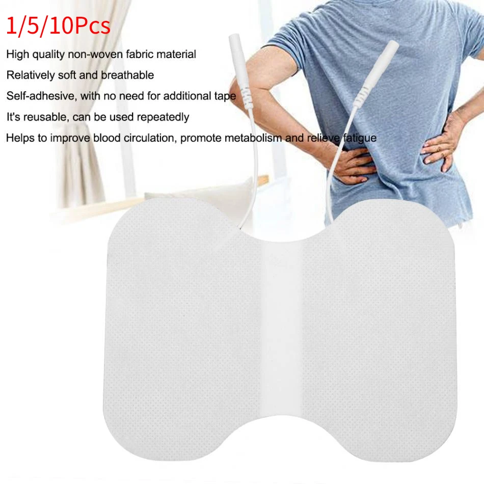 Reusable Self adhesive Electrode Pad Physiotherapy Gel Patch For Back ...