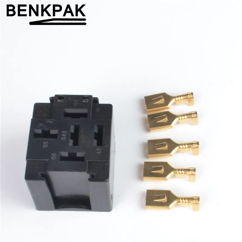Auto Relay Socket With 5pcs Terminal - Relays - AliExpress