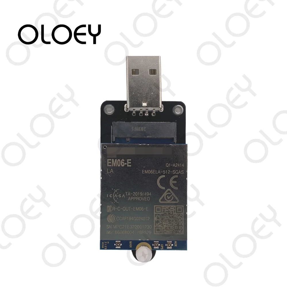 Quectel EM06-E 4G Module EM06ELA-512-SAGS Cat6 + M.2 NGFF to USB 4G ...