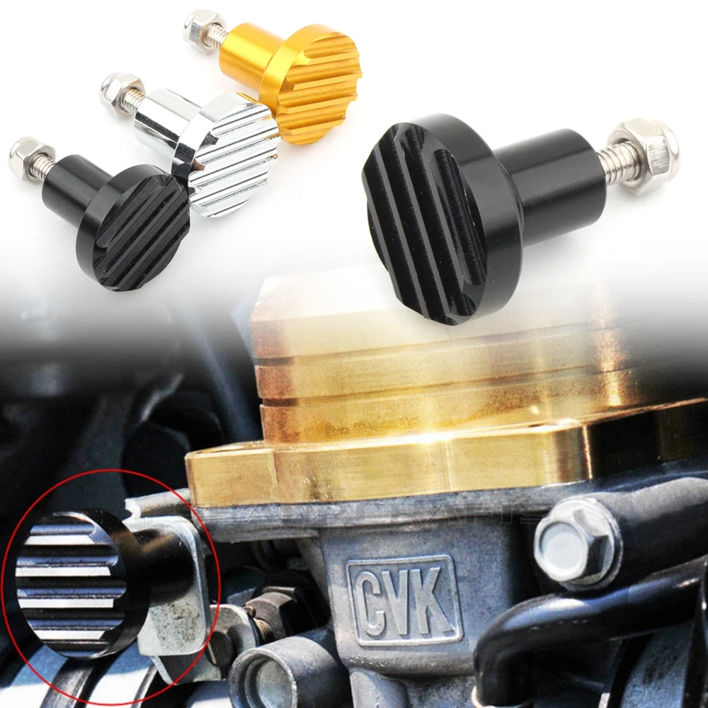 Motorcycle-CNC-Aluminum-Fluted-Carburetor-Choke-Knob-For-Triumph ...