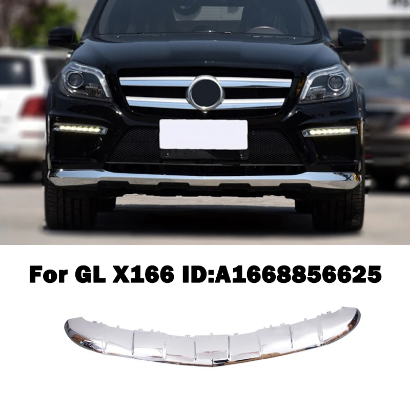 A1668856625-For-Mercedes-Benz-GL-X166-W166-GL550-GL500-Front-Bumper-Lip ...