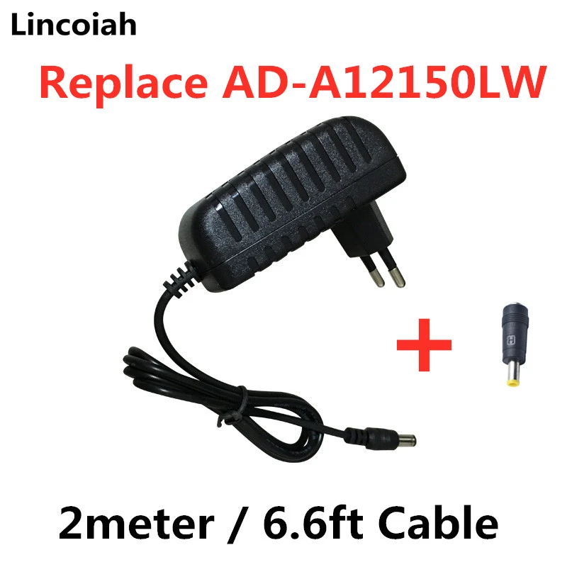 12v 1.5a Ac Adapter For Casio Keyboard Ad-a12150lw Ctk-6300/6300in/7300 ...