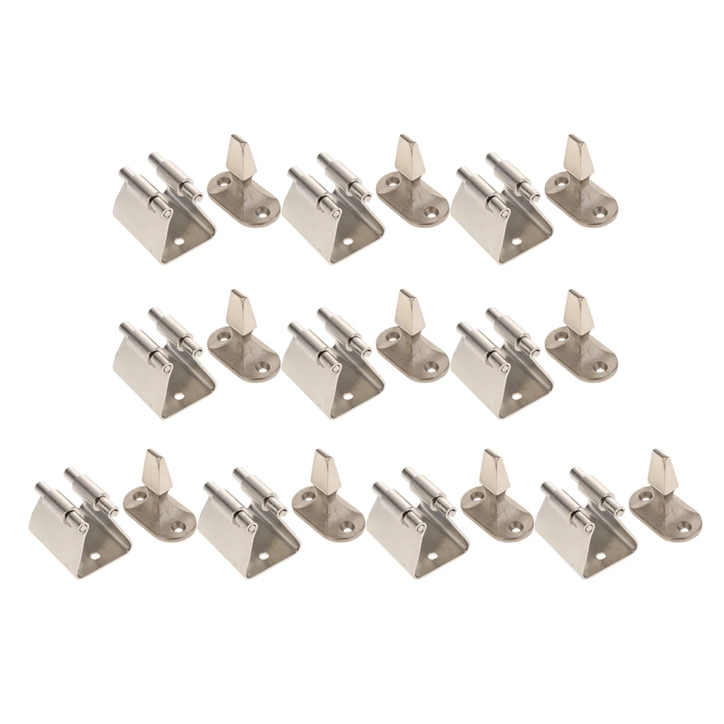 10pc Boat Cabinet Latch Catch Stainless Door Deck Window Stop Holder ...
