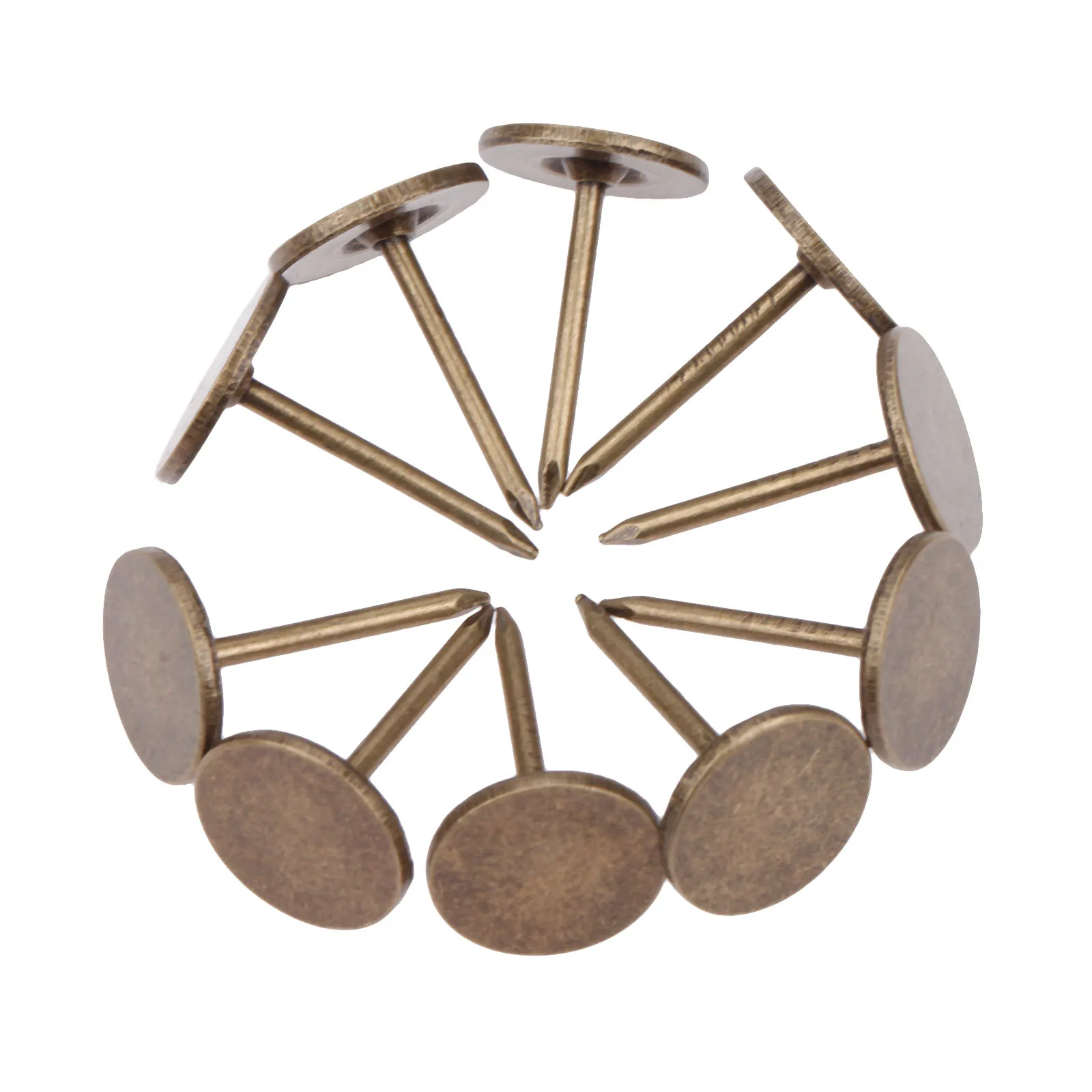 Clavos planos para tapicería, tachuelas para sofá, tachuelas de hierro ...