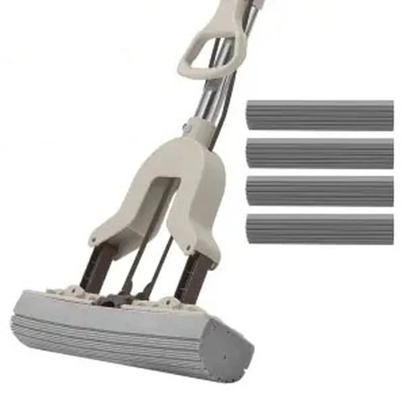 Sponge-Mop-Mop-Household-Sponge-Absorbent-Double-Fold-Mop-Retractable ...