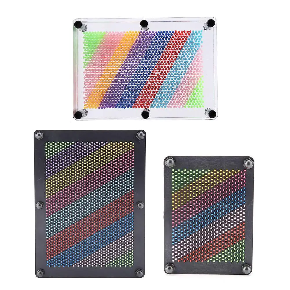 3D Pin Art Board Novel Pin Art Toy for Kids and Adult Pinscreen Needle ...