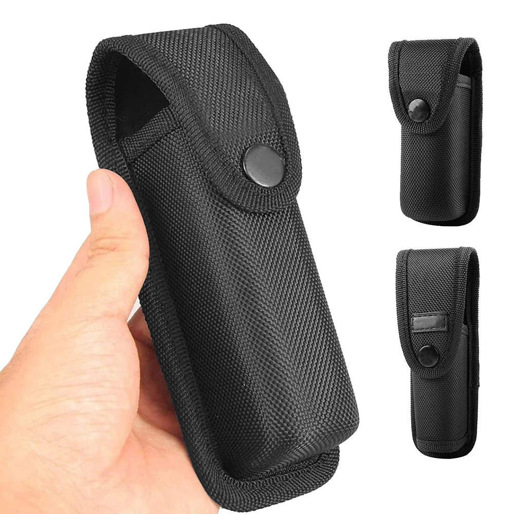 Tactical Molle Flashlight Holster Led Flashlight Pouch Duty Belt Torch ...