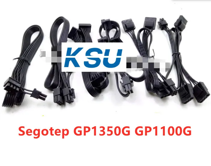 ATX 24pin / PCI-E Dual 8pin(6+2) / SATA 15pin / IDE 4pin modular Power ...