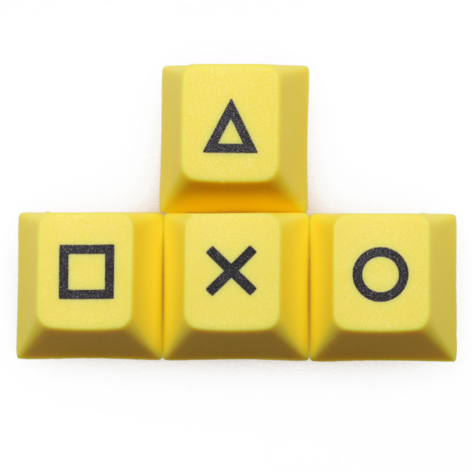 Novelty cherry profile Dye Sub pbt keycap ps4 button arrow key wasd Dye ...