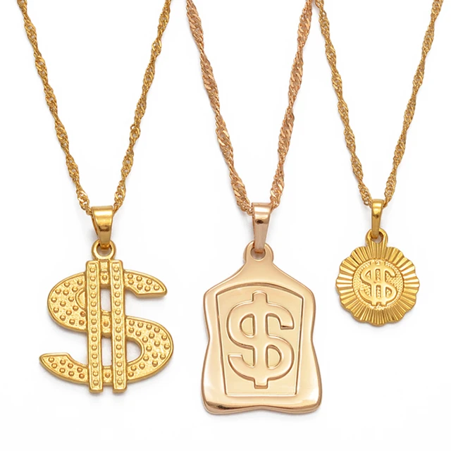 Gold Money Chain Png