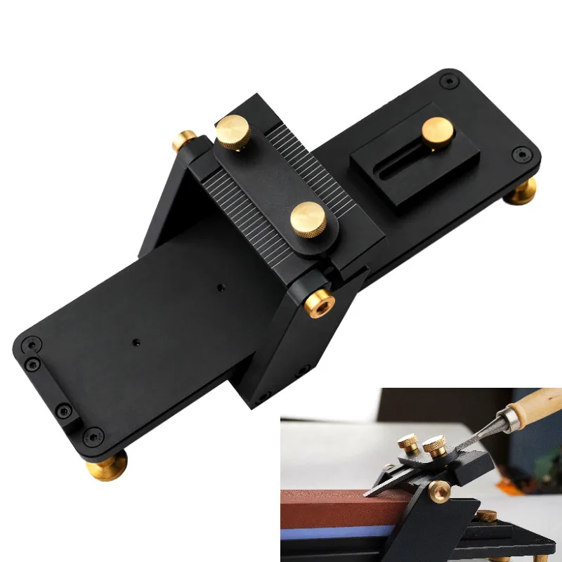 Aluminum-Alloy-Fixed-Angle-Sharpening-Jig-Wood-Carving-Chisel-Sharpener ...
