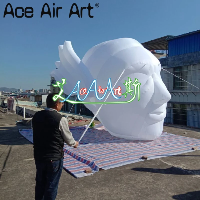 Giant Exquisite Inflatable Cartoon Head Inflatable Head Model with Air ...