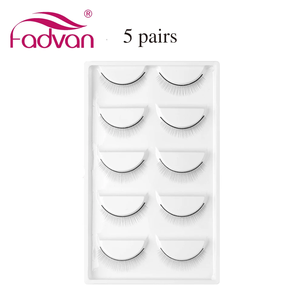 Full Strip Practice Lashes False Eyelash Natural Training Lashes for ...