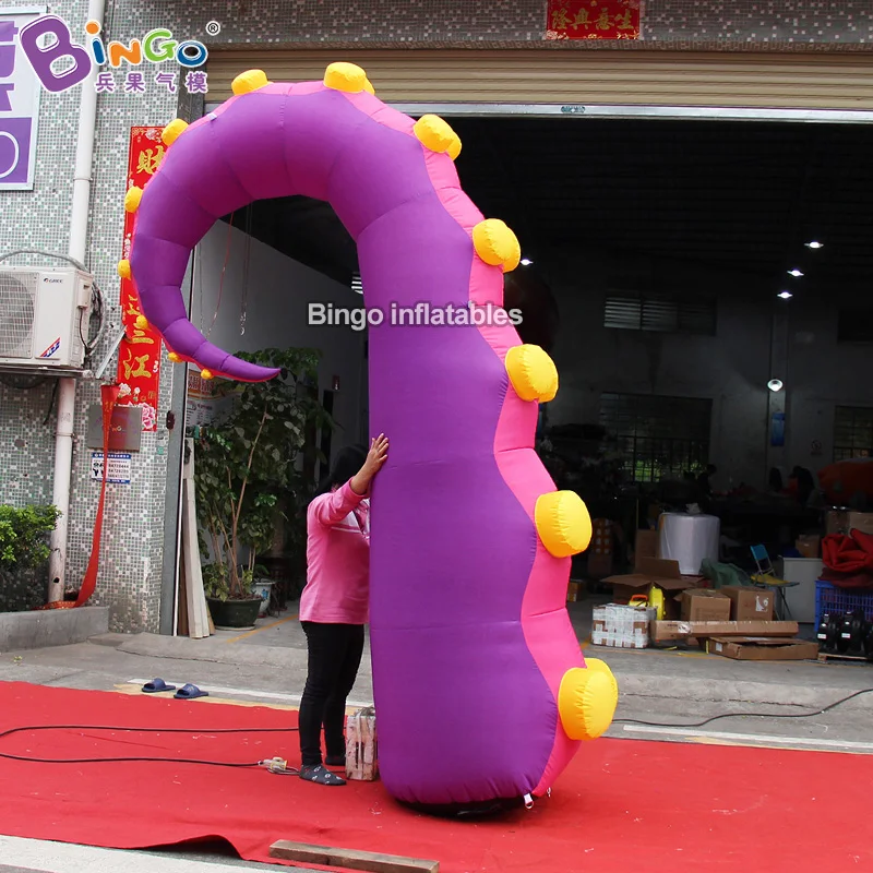 3mh Purple Inflatable Double Suction Cup Octopus Tentacles Model For ...
