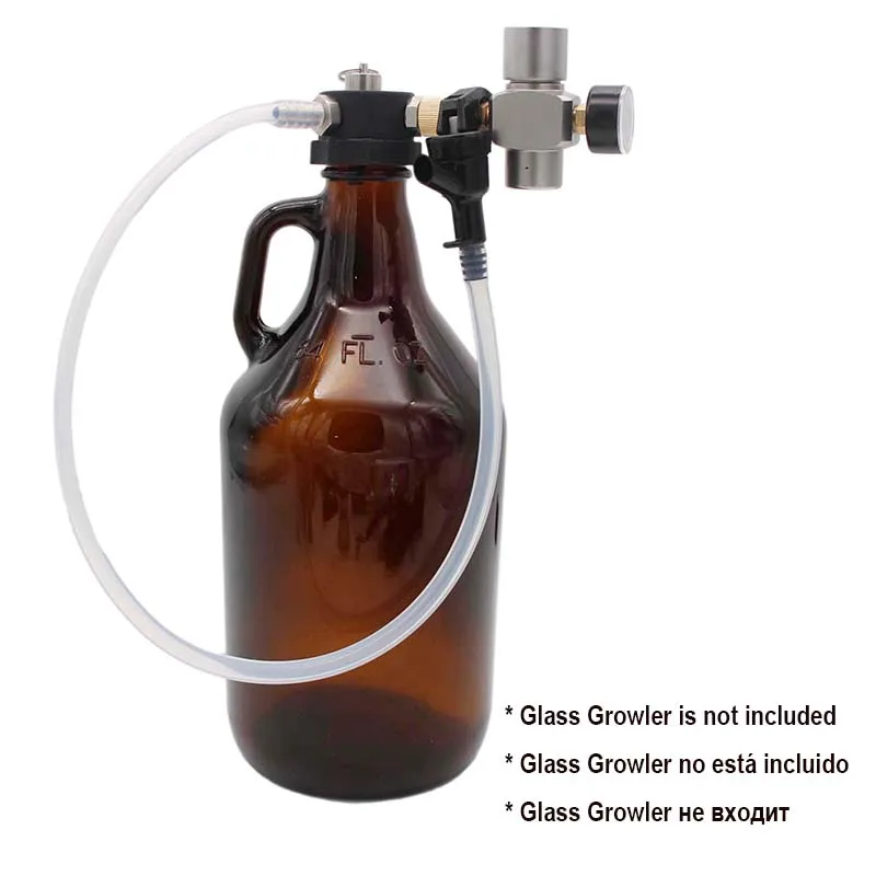 Growler Tap Kit Portable Growler Dispenser Homebrew Beer Kegging Equipment