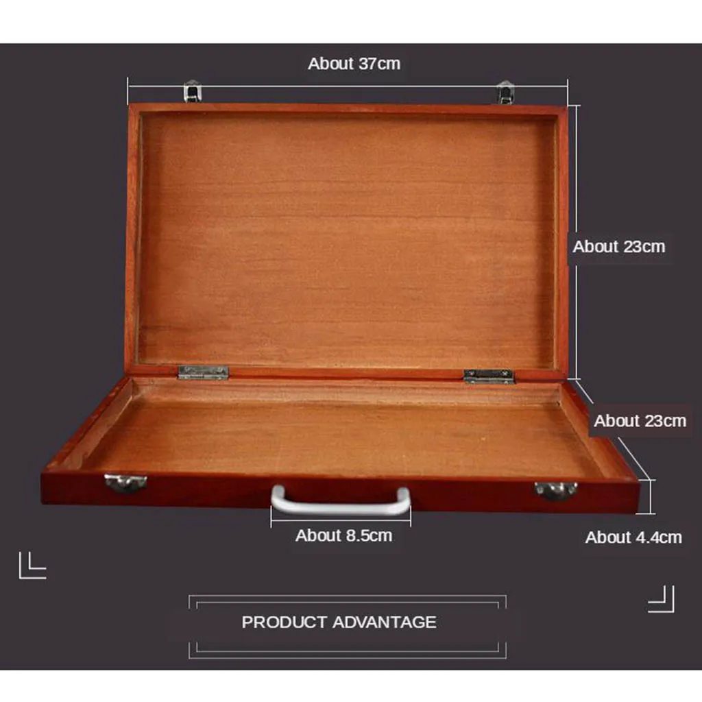Portable-Wooden-Box-Jewelry-Storage-Organiser-Holder-Drawing-Art ...