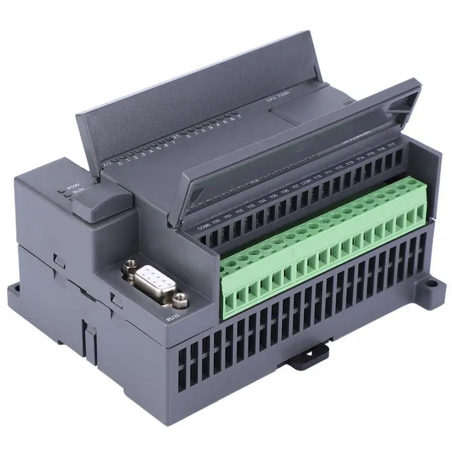Plc Programmable Logic Controller Fx1n 32mr 32-bit Mcu Anti-interference Industrial Control ...