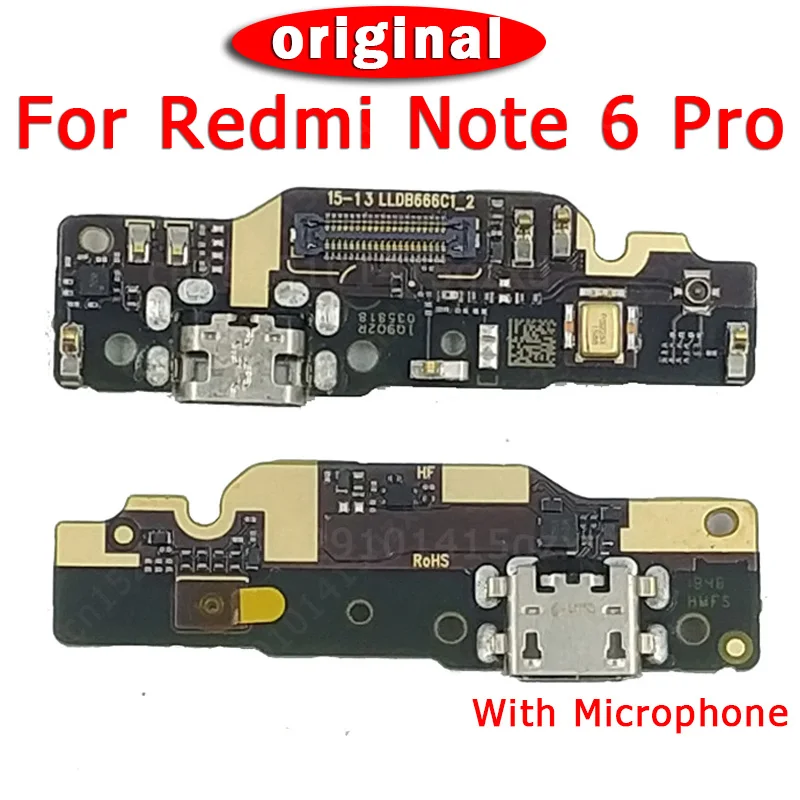 Original-Charging-Port-For-Xiaomi-Redmi-Note-6-Pro-Charge-Board-USB ...