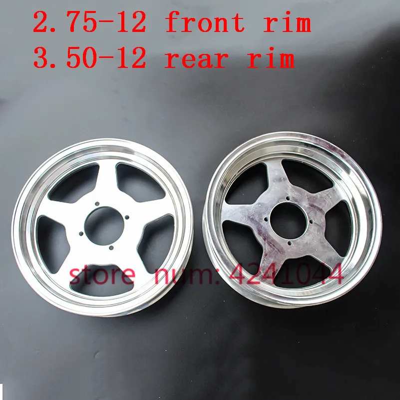 12 inch for Monkey Bike Rim 2.75-12 3.50-12 front or rear wheel hub for ...