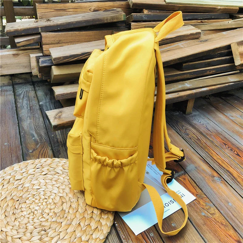 Fashion Waterproof Nylon Backpack for Women Multi Pocket Travel ...