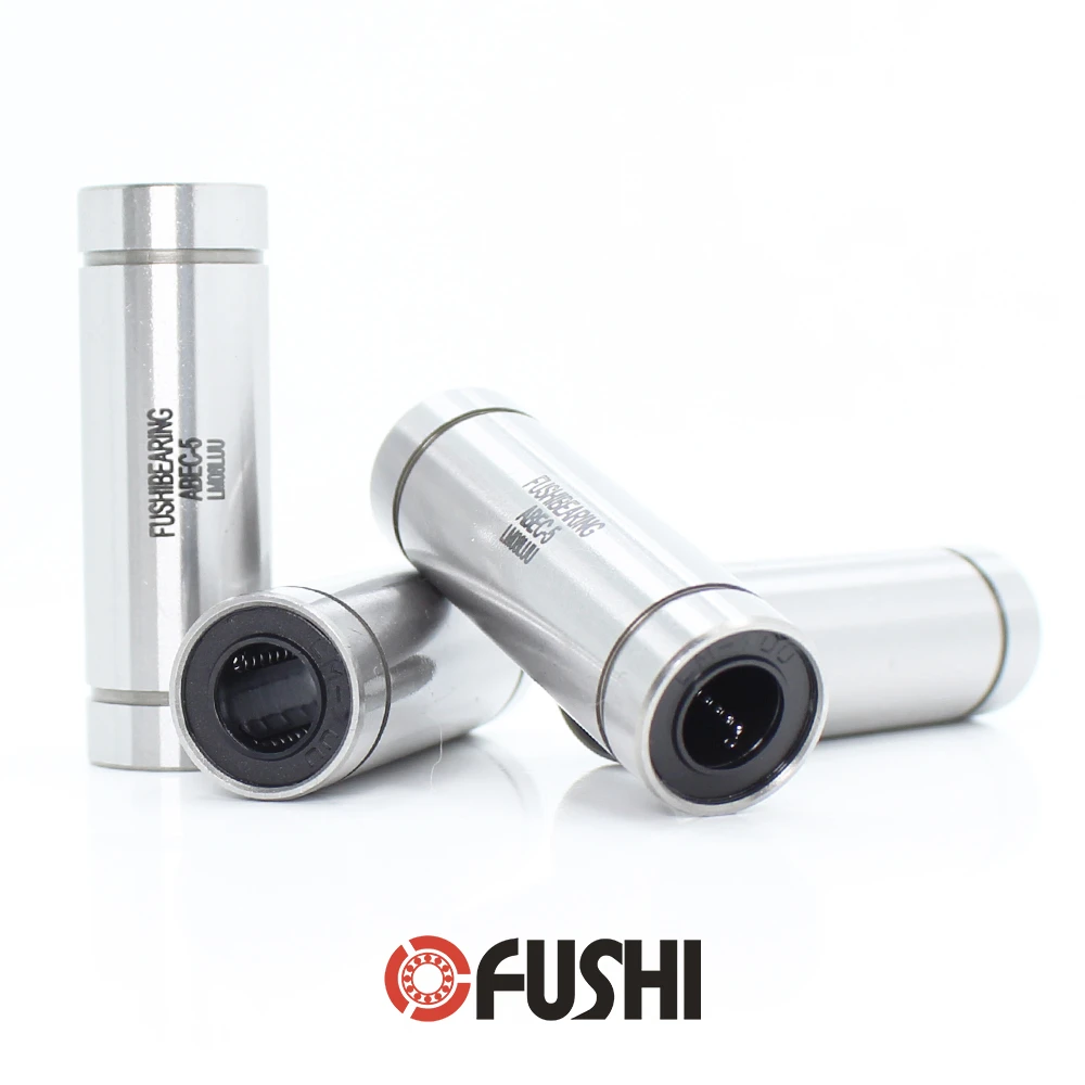 Lm Luu Linear Motion Bearings ( 4 Pcs ) Lm6luu Lm8luu Lm10luu Lm12luu ...