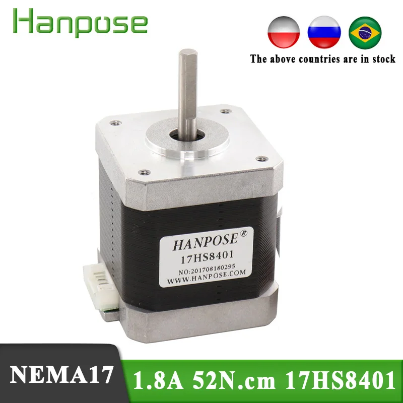 1pcs-Nema17-42motor-Stepper-Motor-17HS8401-48mm-4-lead-1-8A-1-8deg ...