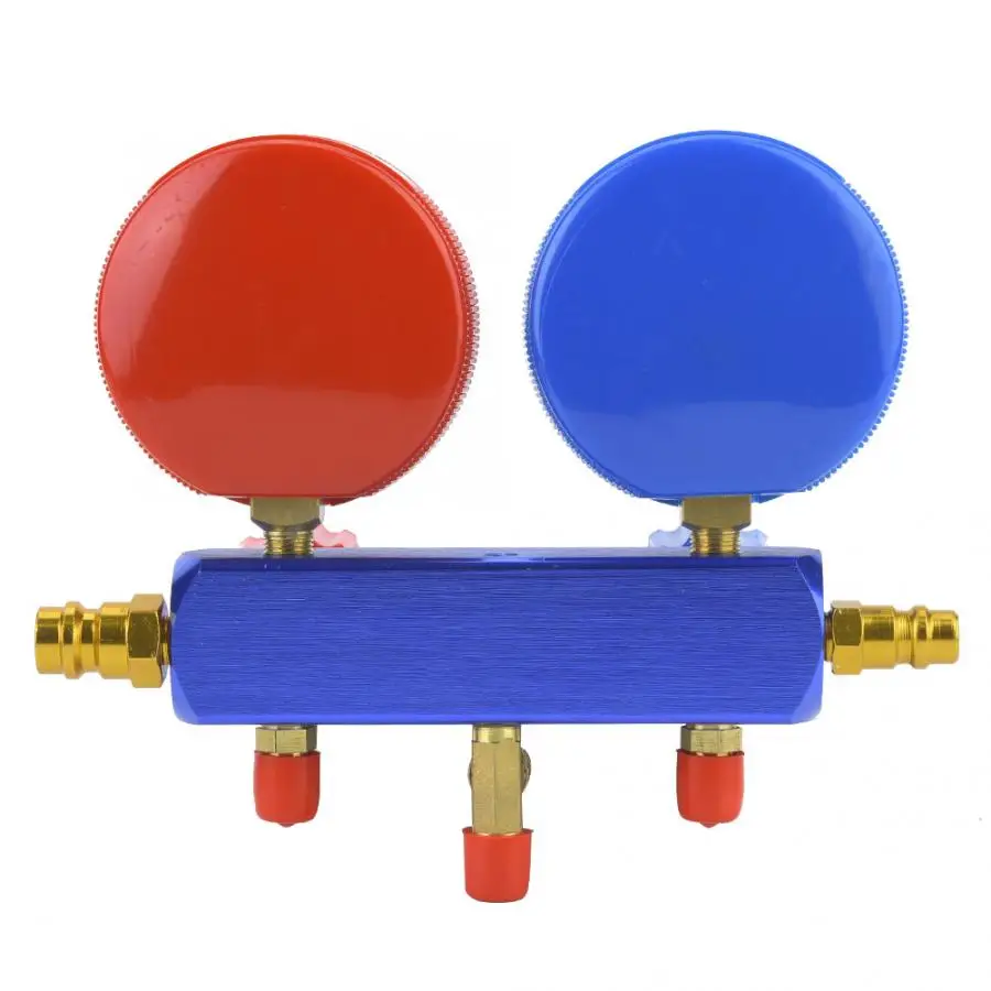 A/C кондиционер Холодильный диагностический инструмент Двойной манометр ...