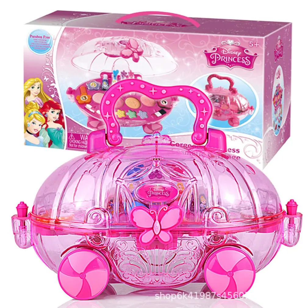 Princess Makeup Set Fashion Car Toy Modeling Toys Girls Water Soluble ...