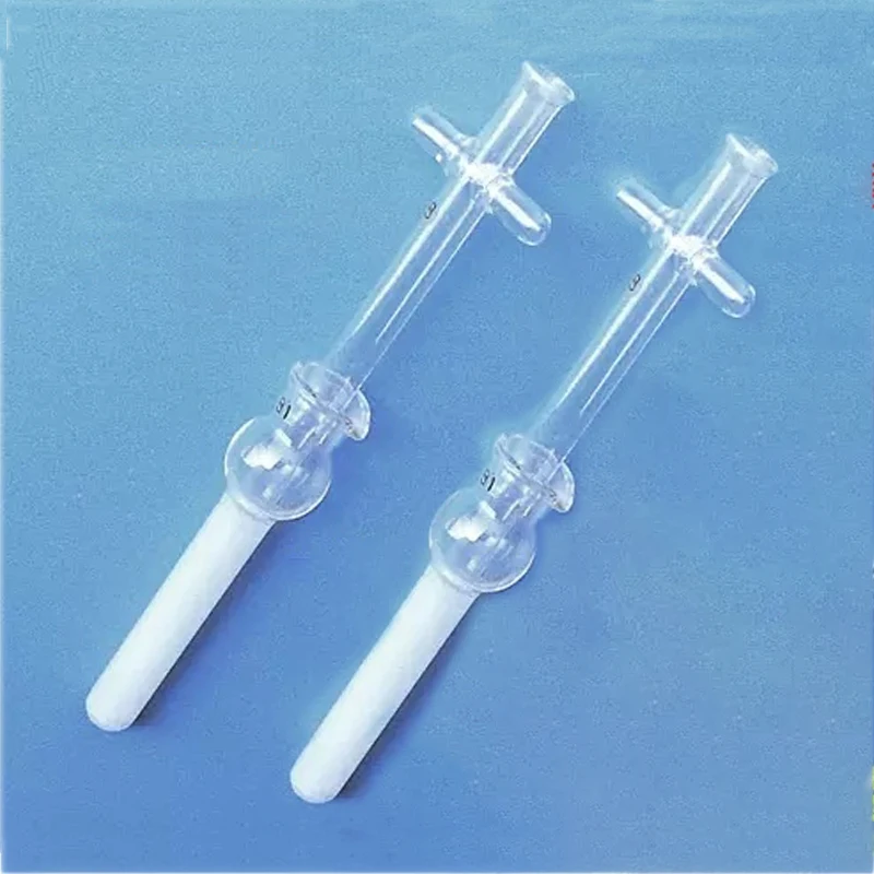 1ML Borosilicate Lab Glass Tissue Grinder Homogenizer Pour Spout Cross ...