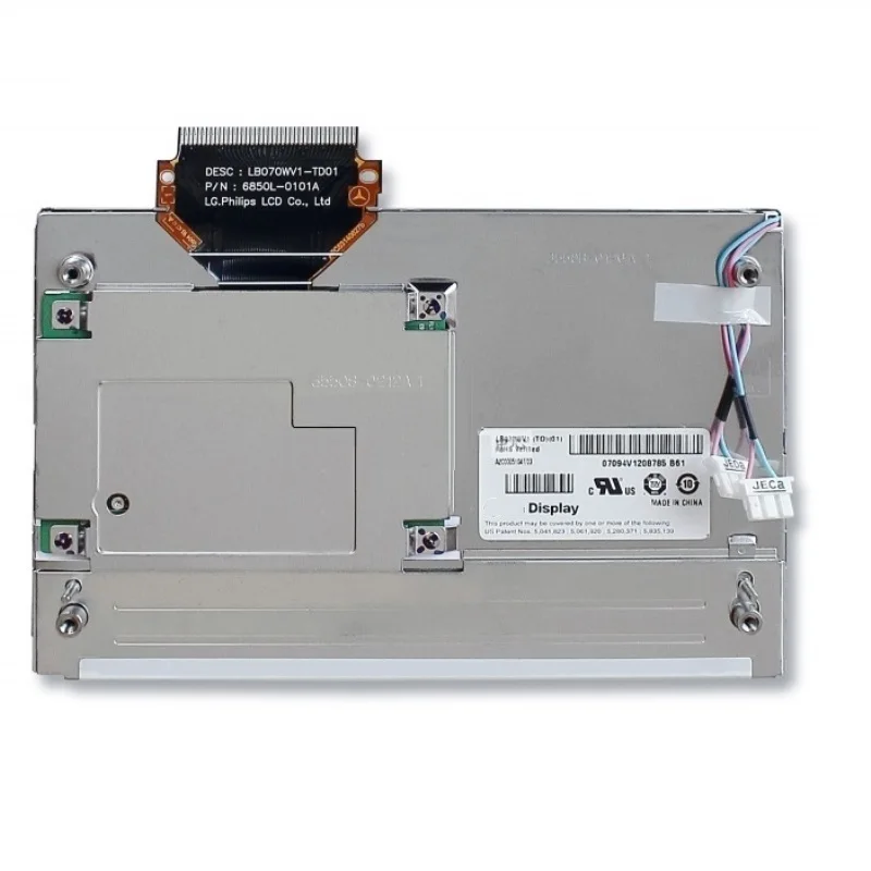 7 inch LCD Screen Display For Mercedes Benz W204 X204 C-class GLK-class ...