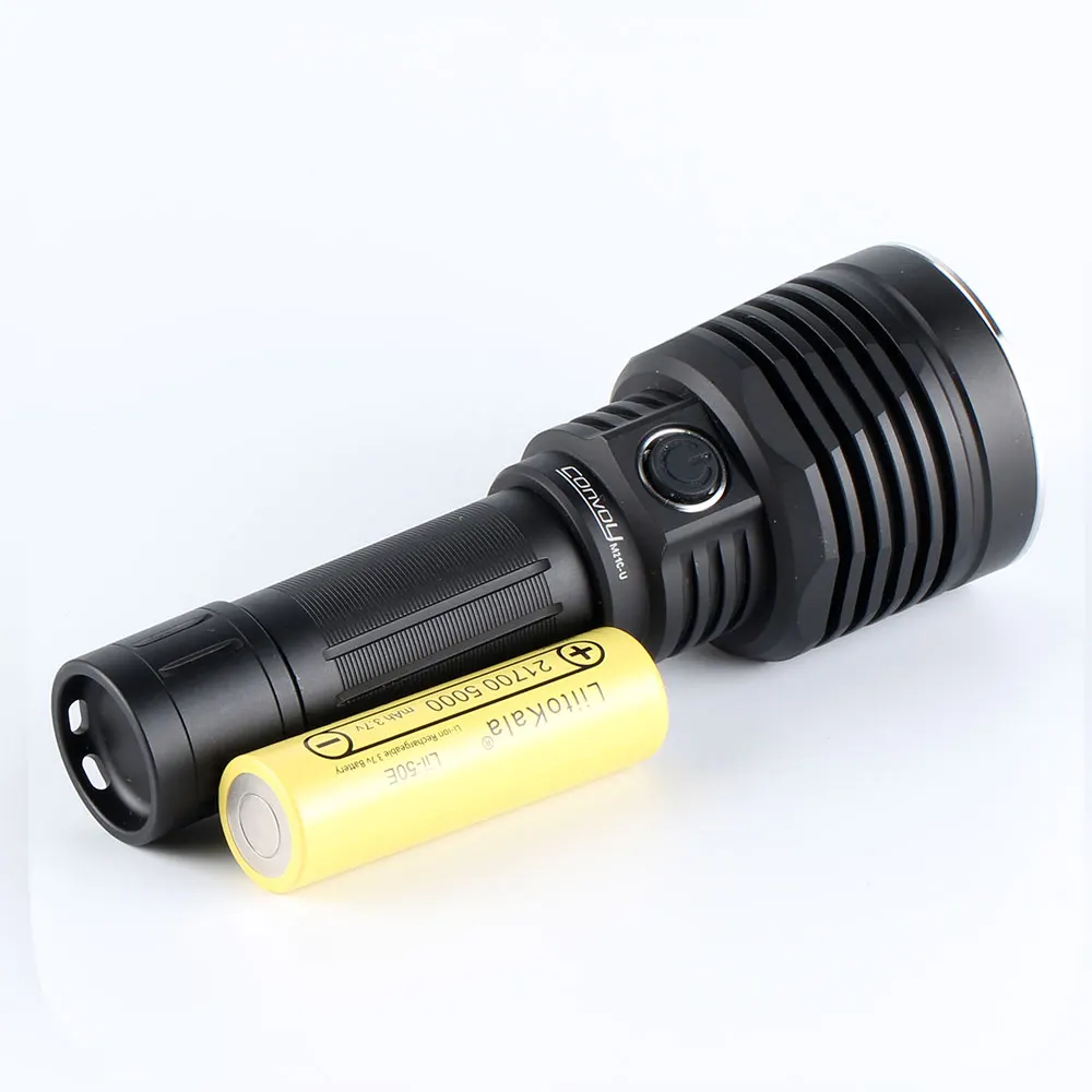 Convoy M21C-U 21700 flashlight, XHP70.2, XHP70.3 Hi,ramping ,with 21700 ...