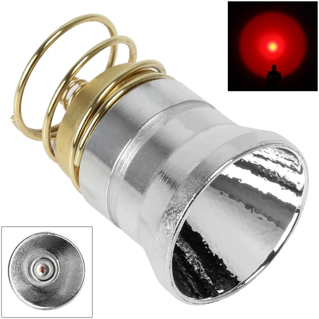3V-8.4V LED Flashlight Bulb Replacement Reflector Super Energy Saving ...